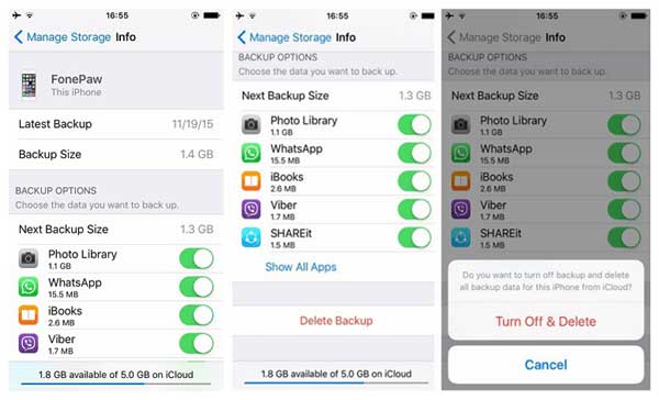 Guide to Delete Old iCloud Backups and Free Storage Space Guide to Delete Old iCloud Backups and Free Storage Space