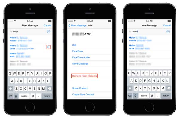 Guide To Remove Recently Deleted Contacts Showing Up In IPhone Text History