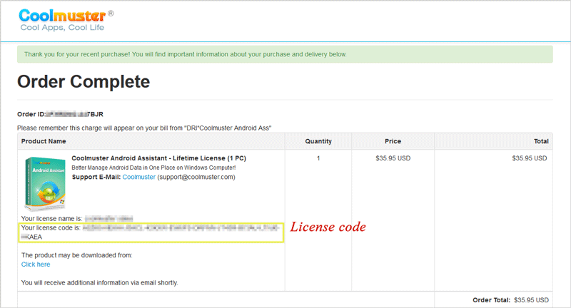 How Long to Get the License Code?