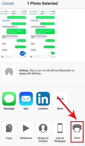 How To Print Out Text Messages For Court iPhone Android 